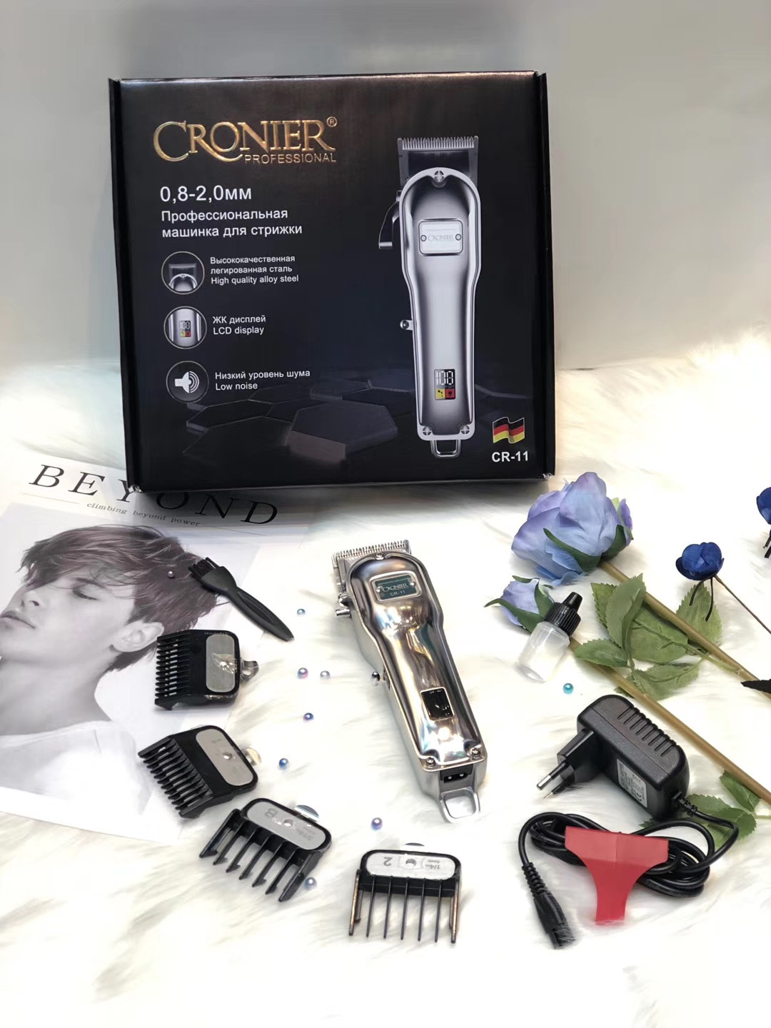 CRONIER CR-11家用大人儿童多功能理发剪 理发店大人电推剪美发剪-阿里巴巴