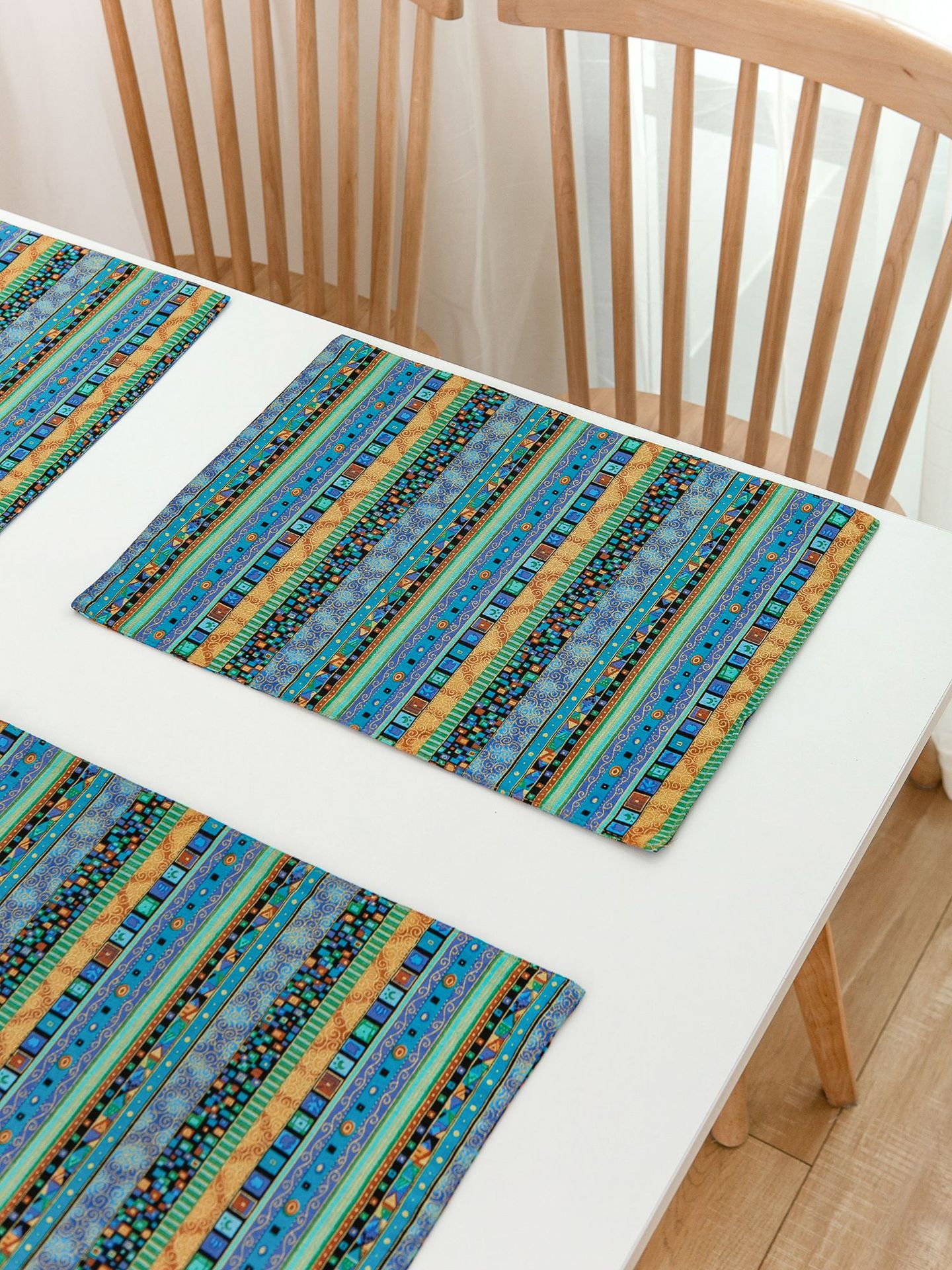 条纹印花餐垫中国风餐桌垫隔热垫采购价格、怎么样、行情市场-CCEE选品中心