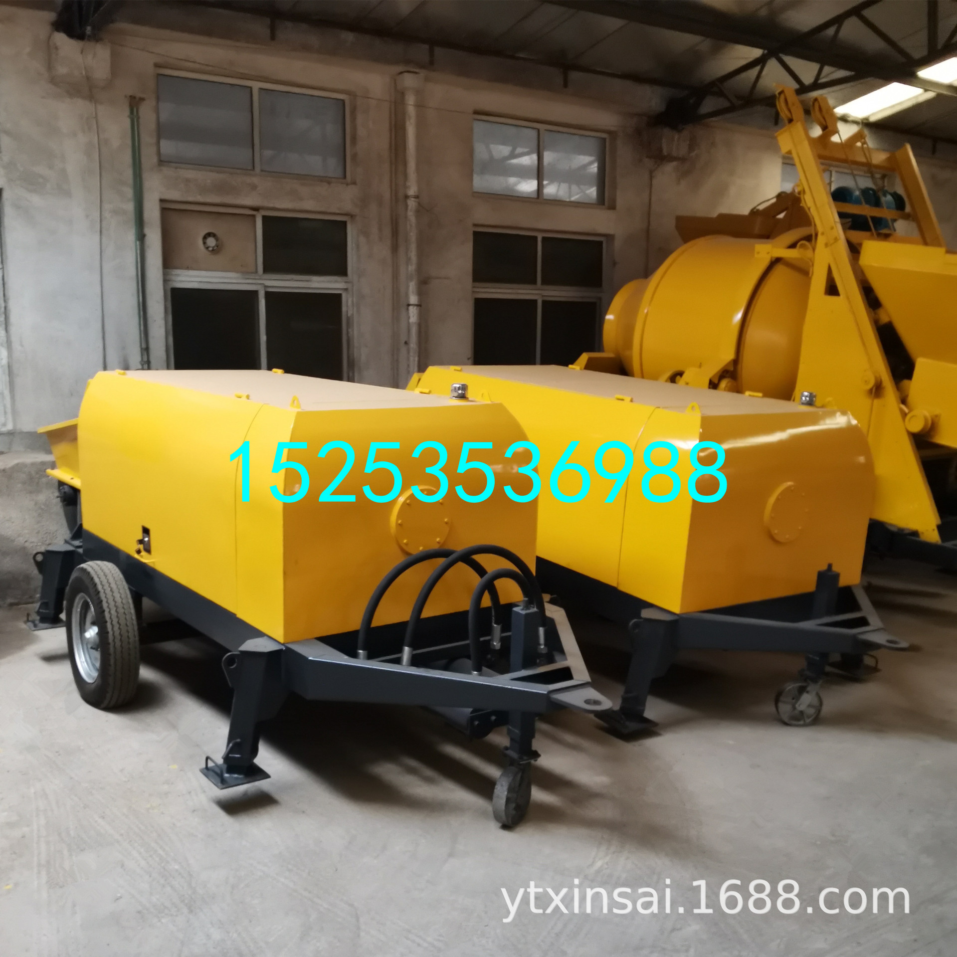 HBT80泵参数价格 大型混凝土输送泵 每小时输送量80立方 打主体-阿里巴巴