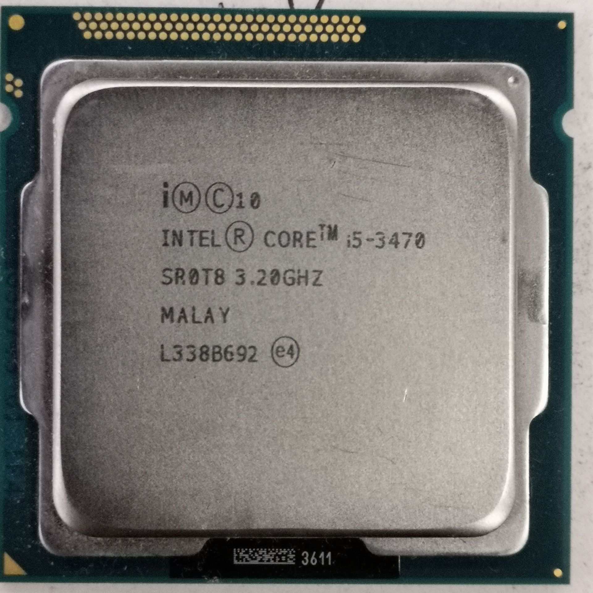 CPU i5-3470处理器散片一年质保3.2G主频6MB缓存4核4线程LGA1155-阿里巴巴