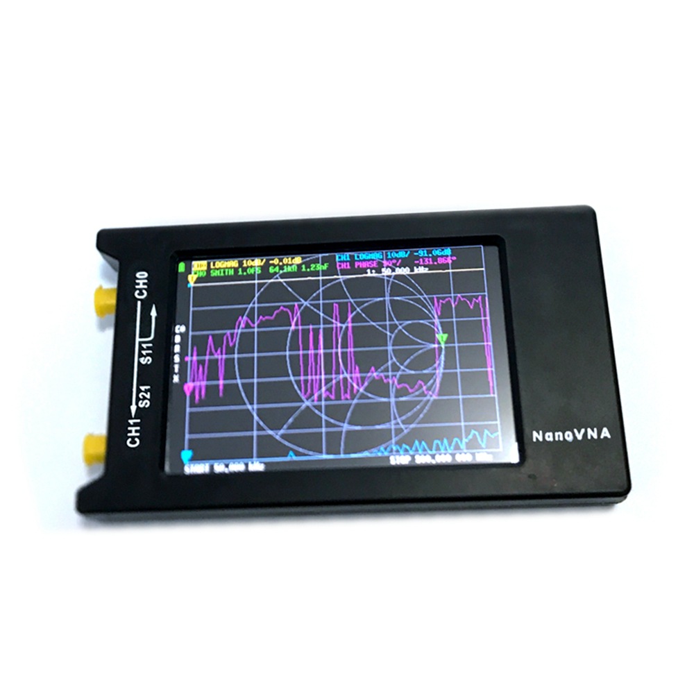 1.5GHz 4寸矢量大屏网络分析仪 Hugen版 NanoVNA-H4 天线 短波-阿里巴巴