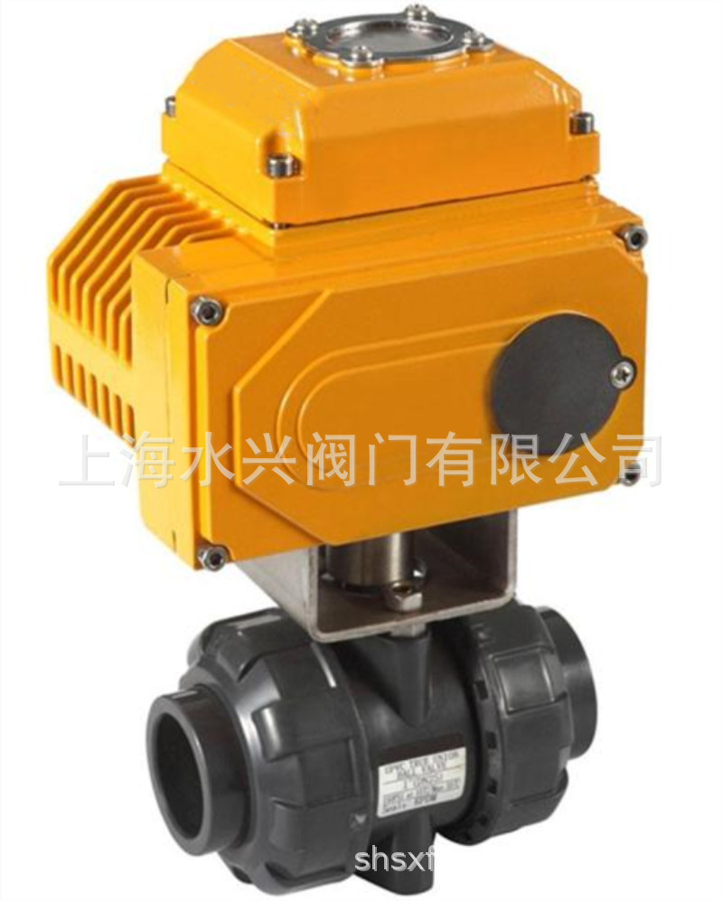 Q911F-10S-DN20电动塑料球阀 双由令塑料电动球阀 耐酸碱防腐-阿里巴巴