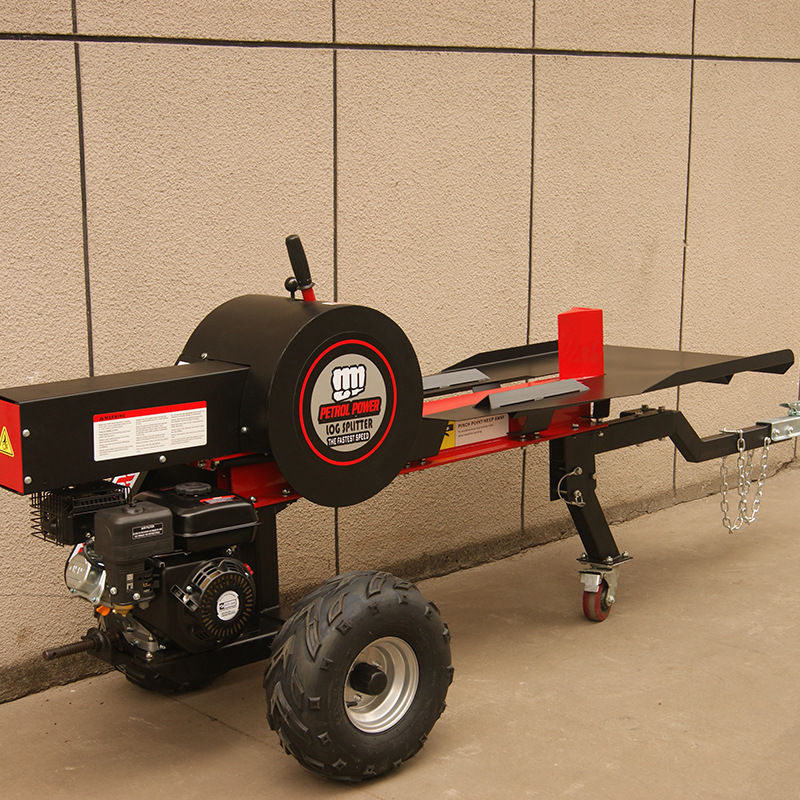 小型劈木机34T卧式劈材机农家乐劈柴机液压劈木机-阿里巴巴