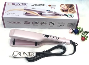 CRONIER CR-958 大人女孩发型夹板 一次成型 蛋卷夹板-阿里巴巴