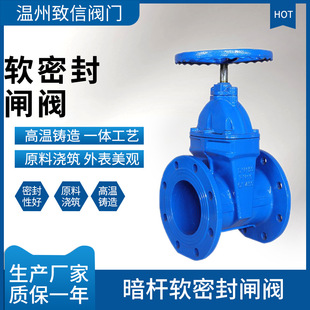 软密封闸阀 铸钢不锈钢法兰弹性闸阀 Z45X-16Q/C 球墨铸铁闸阀 DN-阿里巴巴