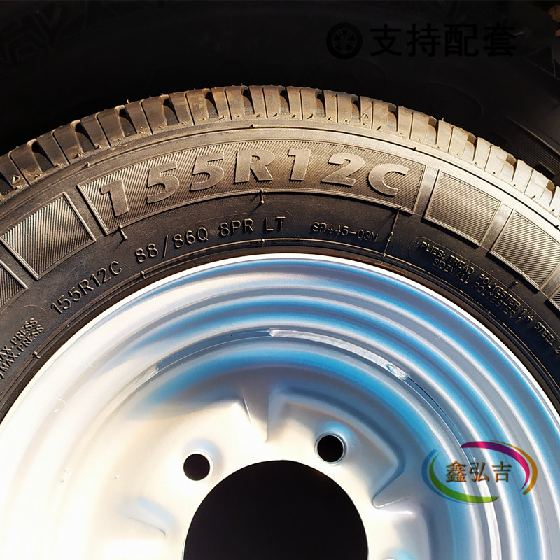 155R12C/155R12LT轮胎配套钢圈5*139.7 5.00-12配套-阿里巴巴