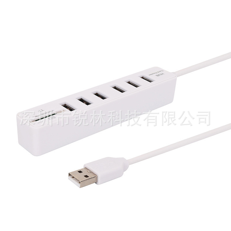 批发usb hub分线器 COMBO多功能读卡器 usb2.0多功能SD/TF读卡器-阿里巴巴