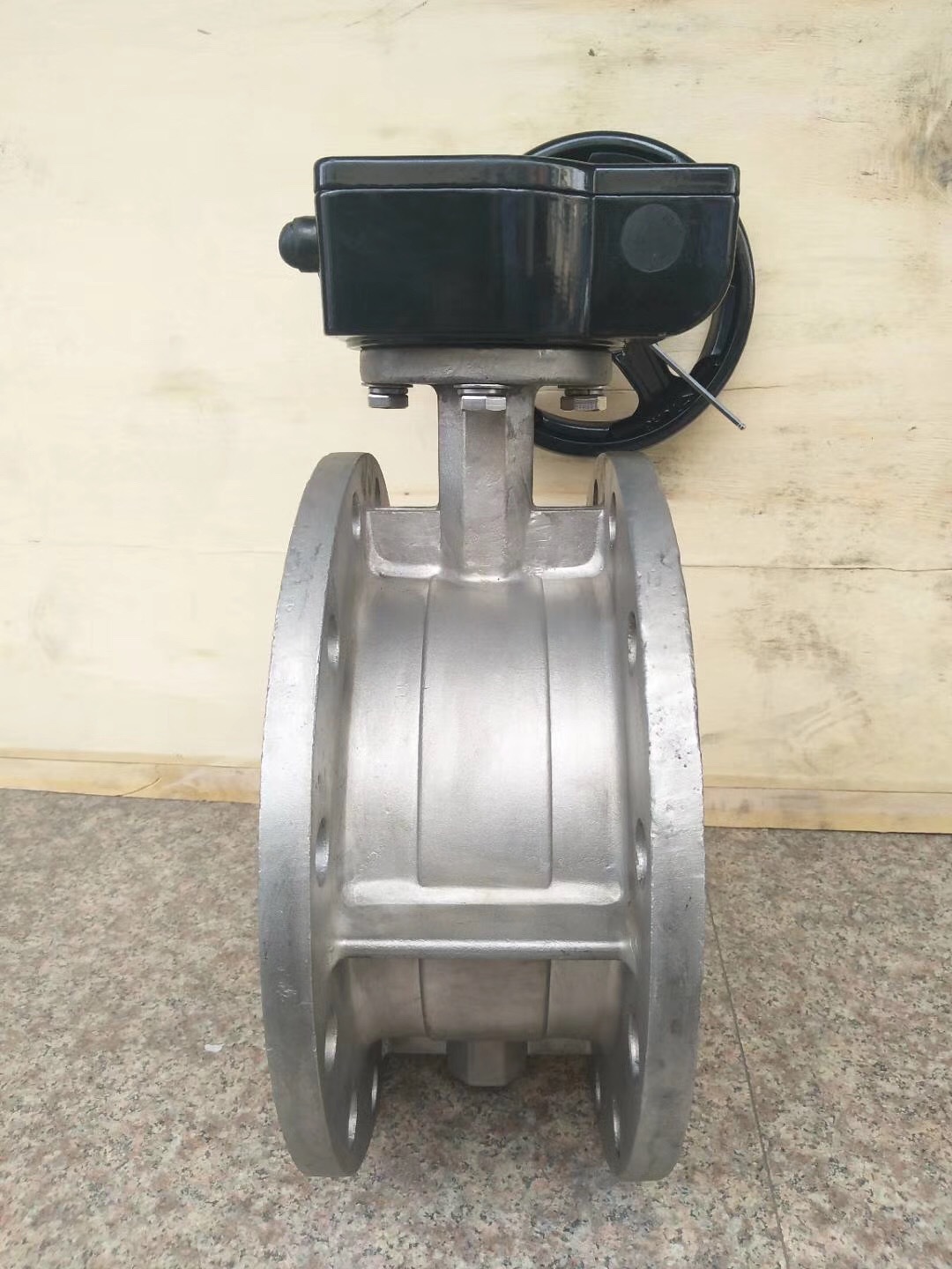 不锈钢软密封蝶阀法兰蝶阀D341X-10P 涡轮开关蝶阀-阿里巴巴