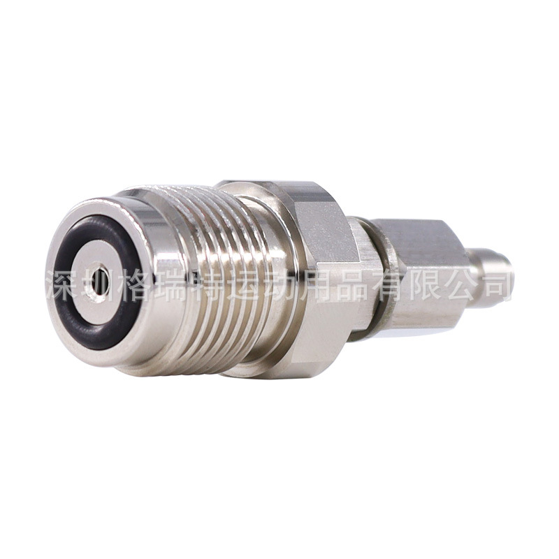 G5/8 DIN接头带8mm快插潜水充气转接头瓶阀配件-阿里巴巴