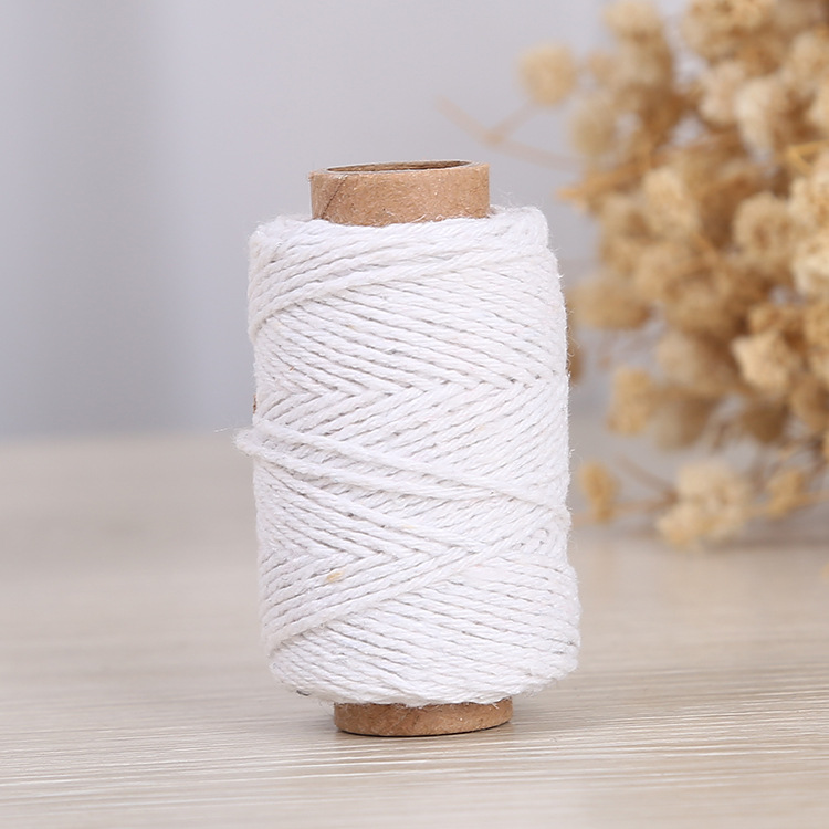 现货彩色棉纱合股棉线绳服装吊牌手工装饰纺织DIY香肠棉线批发-阿里巴巴