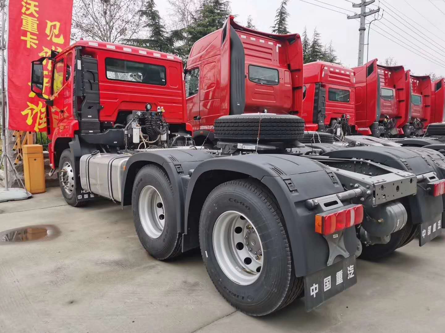 豪瀚H78L高顶双卧驾驶室国五潍柴400马力牵引车-阿里巴巴