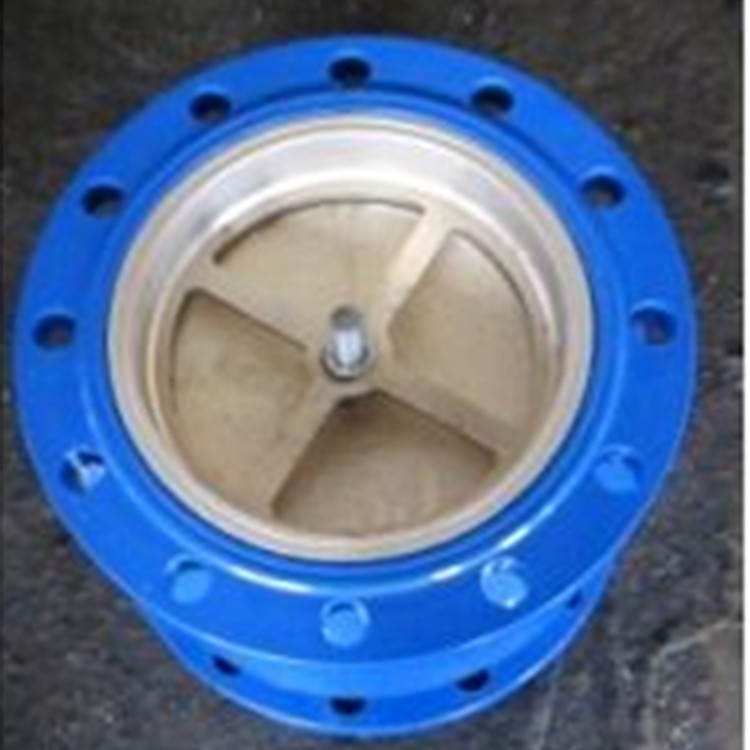 HC41X-16C(B碳钢体不锈钢芯)消声立式法兰止回阀单向阀DN200 8寸-阿里巴巴