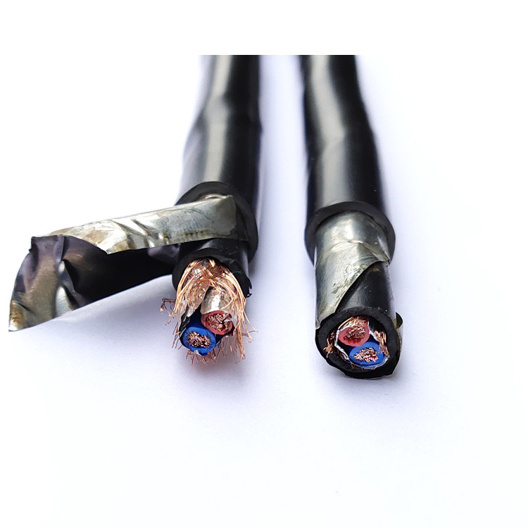 国标纯铜RS485双绞屏蔽线RVSP22 2 4芯1/1.5光伏铠装地埋通讯电缆-阿里巴巴