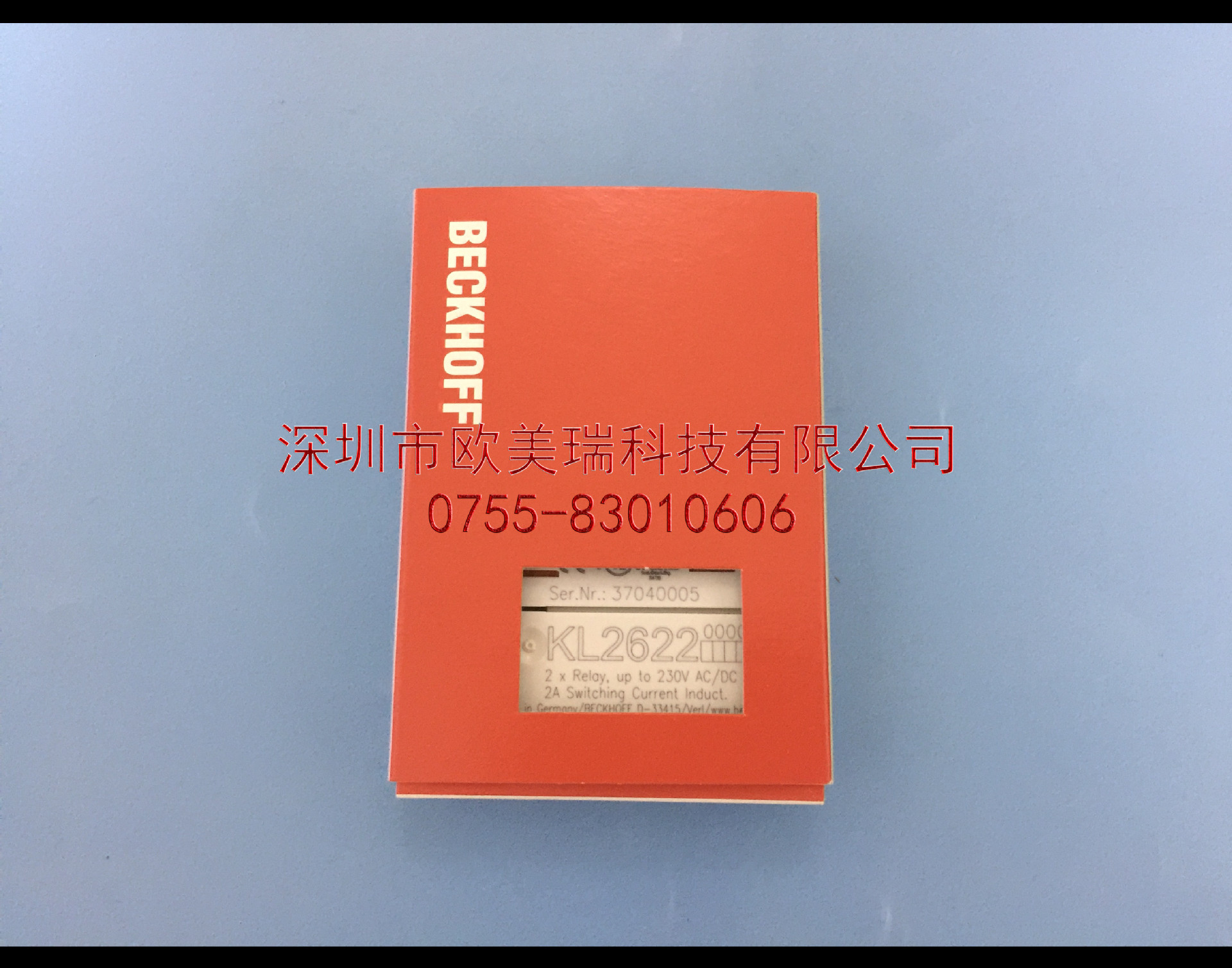倍福KL2602, KL2612, KL2622 | 2 通道继电器输出端子模块-阿里巴巴