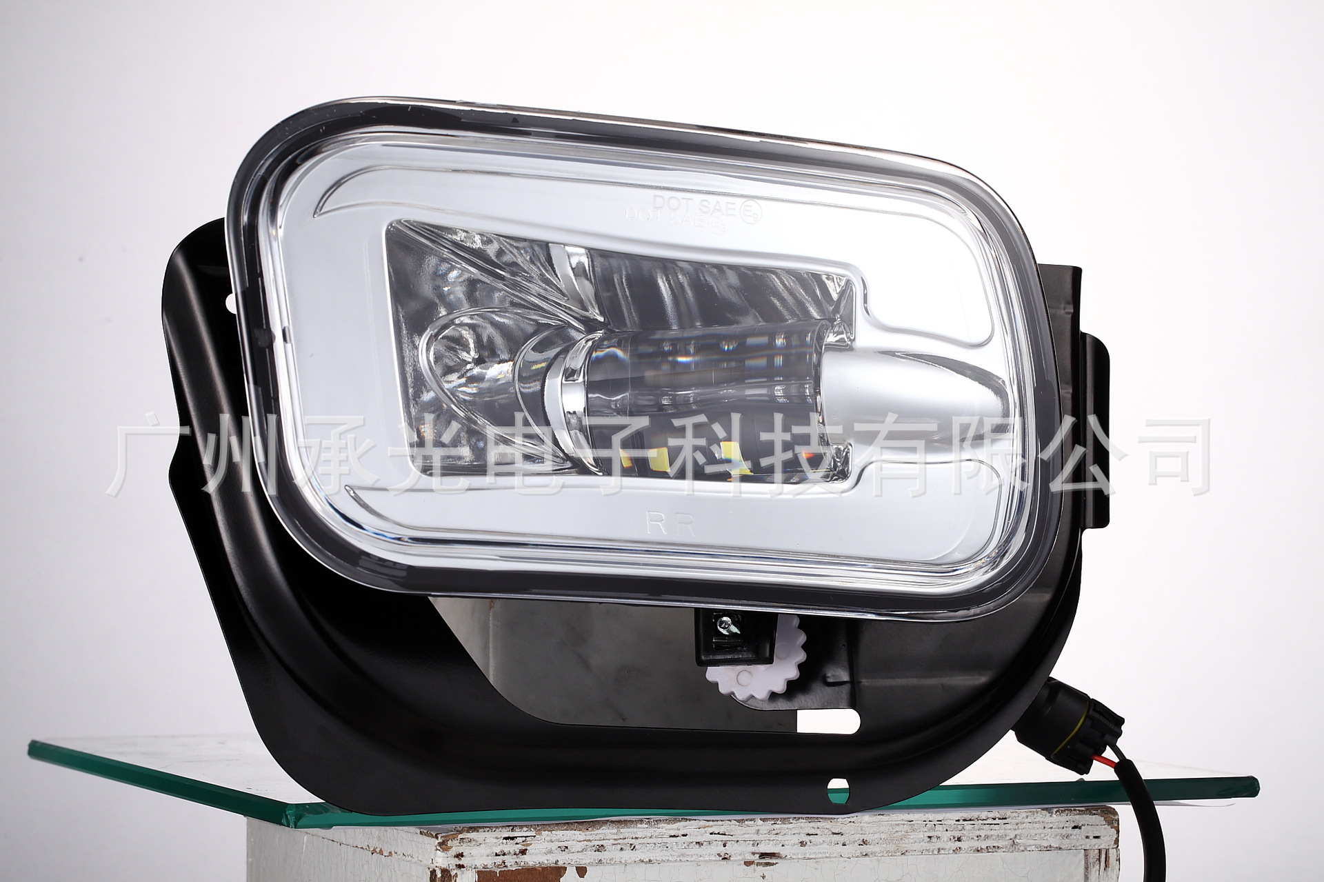 适用道奇灯 LED前杠灯 汽车改装专用雾灯For Dodge Ram 2013-2018-阿里巴巴