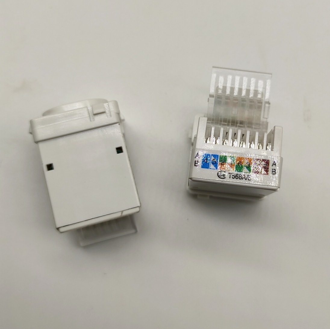 澳式超五类模块6类网络模块免工具打线模块CAT5E信息面板网络模块-阿里巴巴