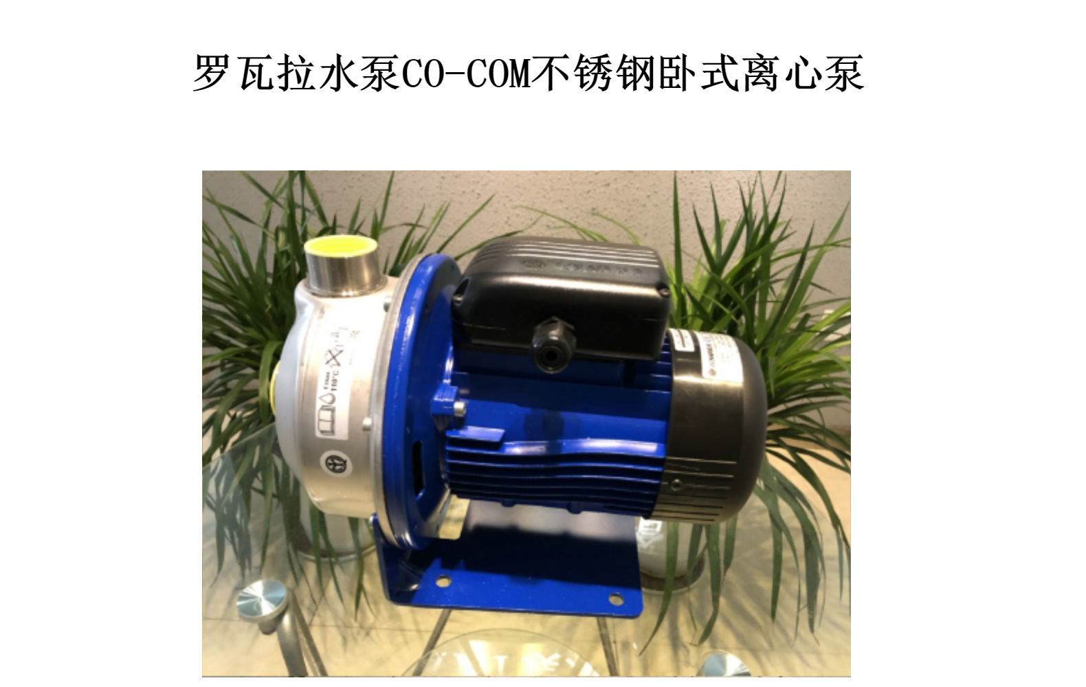 罗瓦拉lowara水泵CO350/07/D卧式不锈钢离心泵-阿里巴巴