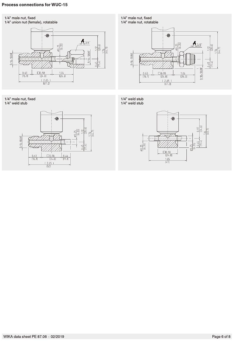 德国威卡WIKA WUC-10系列高纯压力传感器-阿里巴巴