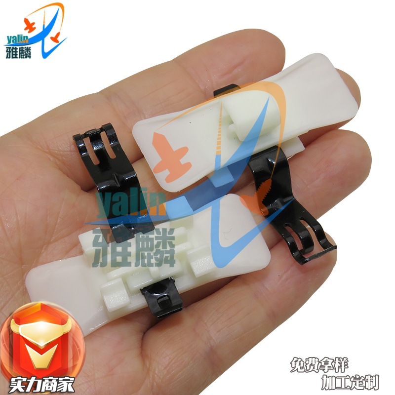 适用于老旧款奔驰 W124 S124车身侧裙护板固定卡扣弹簧夹汽车卡子-阿里巴巴