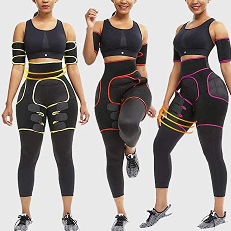 Three In One Belt Waist And Thigh Trimmer Waist Trainer Hip Lift Body ...