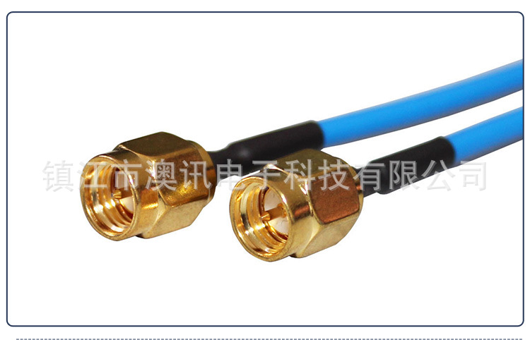 SMA-JB2 接RG405线 射频同轴转接线 SMA弯式公头转SMA直式公头-阿里巴巴