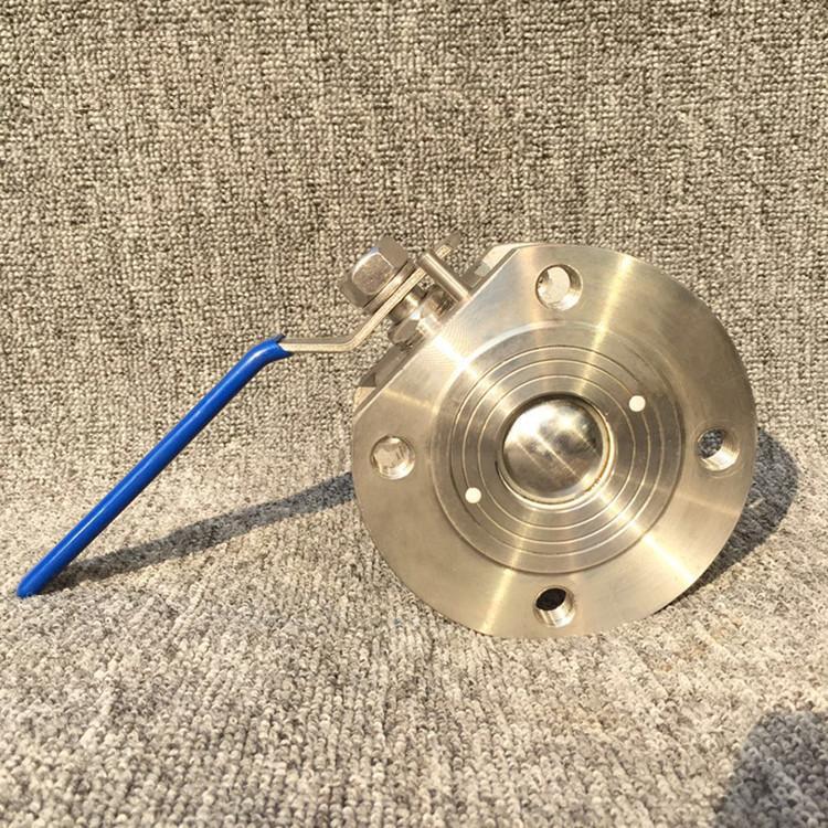 Q71F-16R 316L不锈钢薄型法兰球阀/意大利式超薄型手动对夹球阀-阿里巴巴