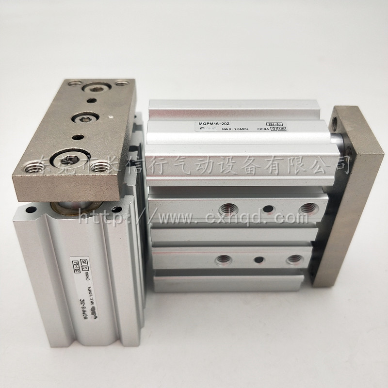 SMC原装正品薄型带导杆三杆气缸MGPM16-10Z/20AZ/25Z/50Z/300AZ-阿里巴巴