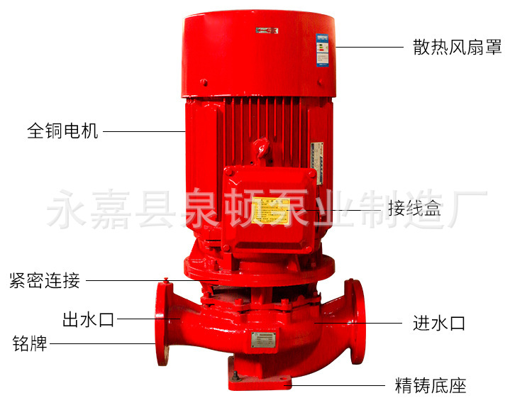 XBD-HY消防泵 3C认证 恒压切线泵 喷淋泵 消火栓泵 消防泵厂家-阿里巴巴