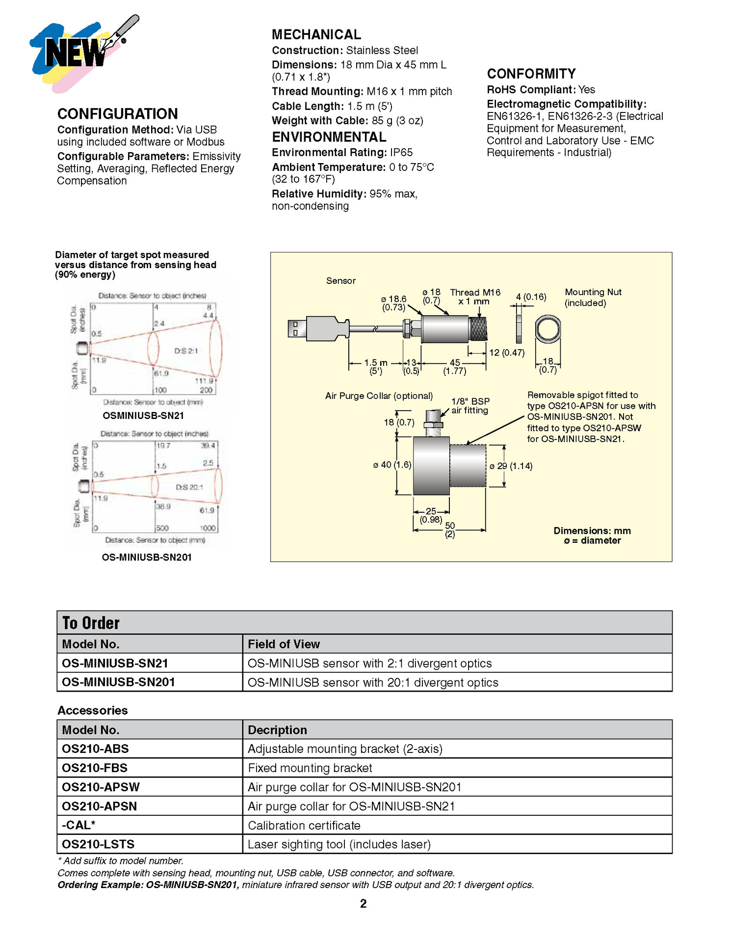 OS-MINIUSB-SN201,OS-MINIUSB-SN21美国红外温度传感器 红外探头-阿里巴巴