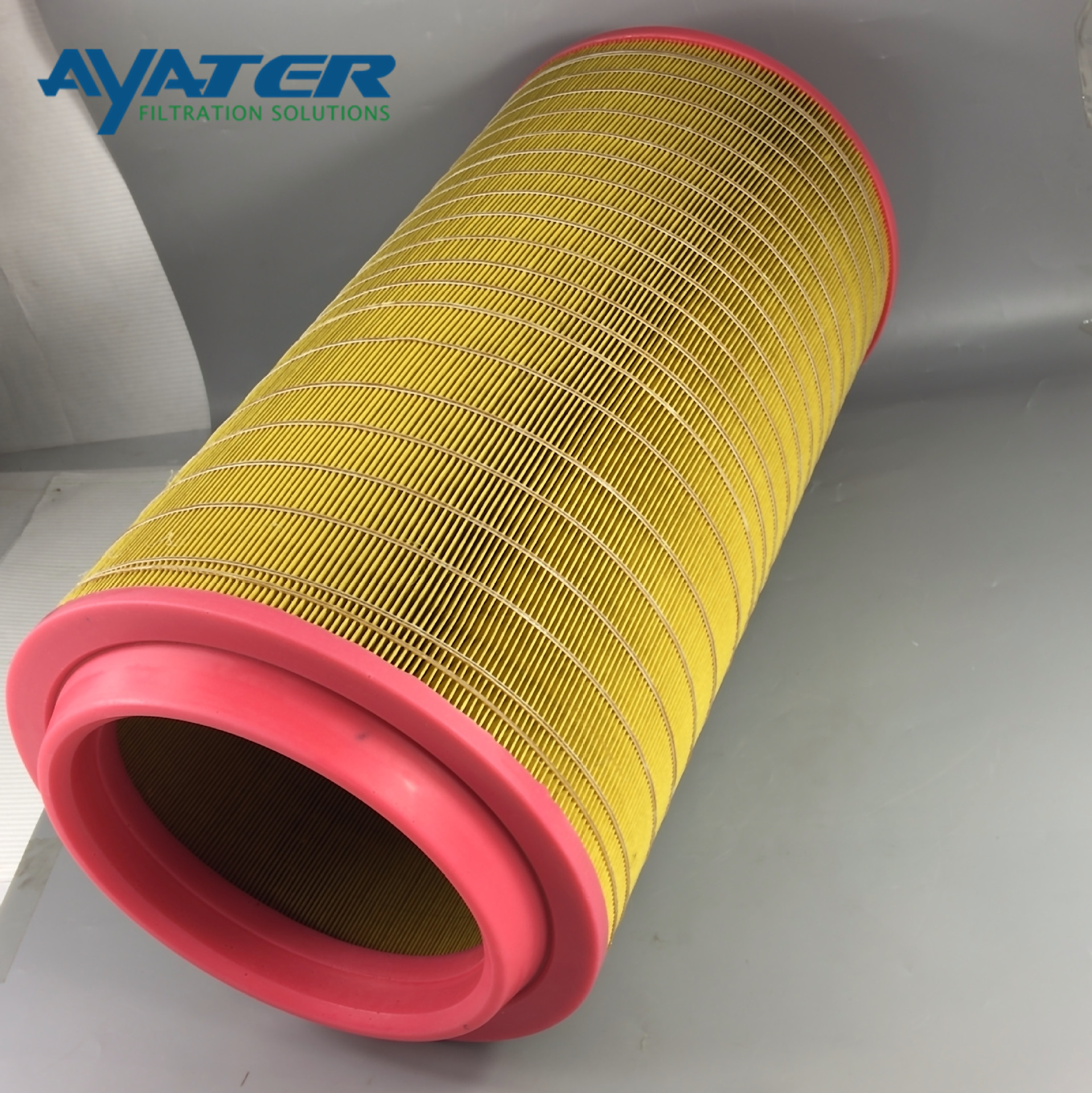 螺杆式空压机配件空气滤芯过滤芯QX104542折叠滤纸空滤型号齐全-阿里巴巴