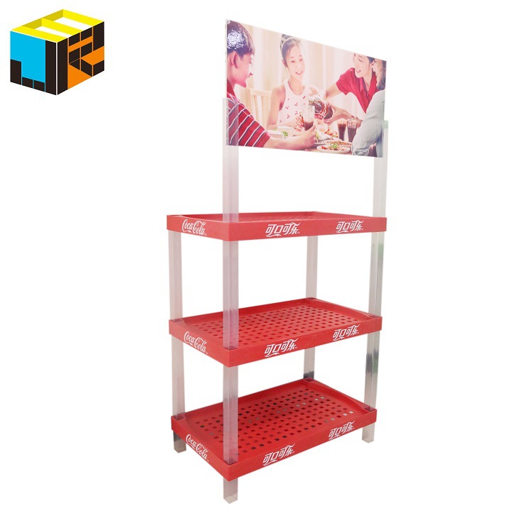 巨蓉厂家饮料塑料货架 商超可乐牛奶79x48展示架 机油注塑陈列架-阿里巴巴