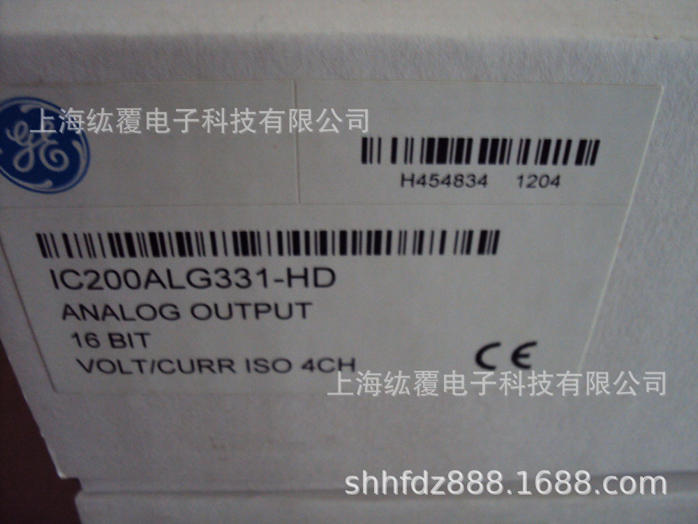 EMERSON（原GE)模块IC200ALG331 全新原装供应-阿里巴巴