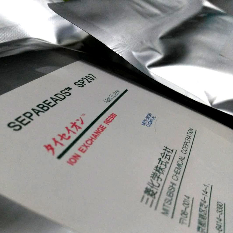 三菱化学SEPABEADS SP207树脂丨SP207大孔吸附树脂进口1L实验装-阿里巴巴