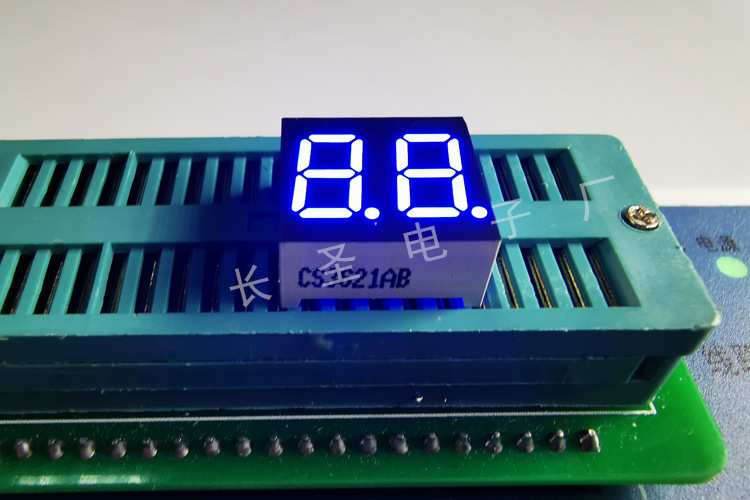 二位0.36寸数码管CS3261AS2位数码屏红色高亮3621BS双8数显管LED-阿里巴巴