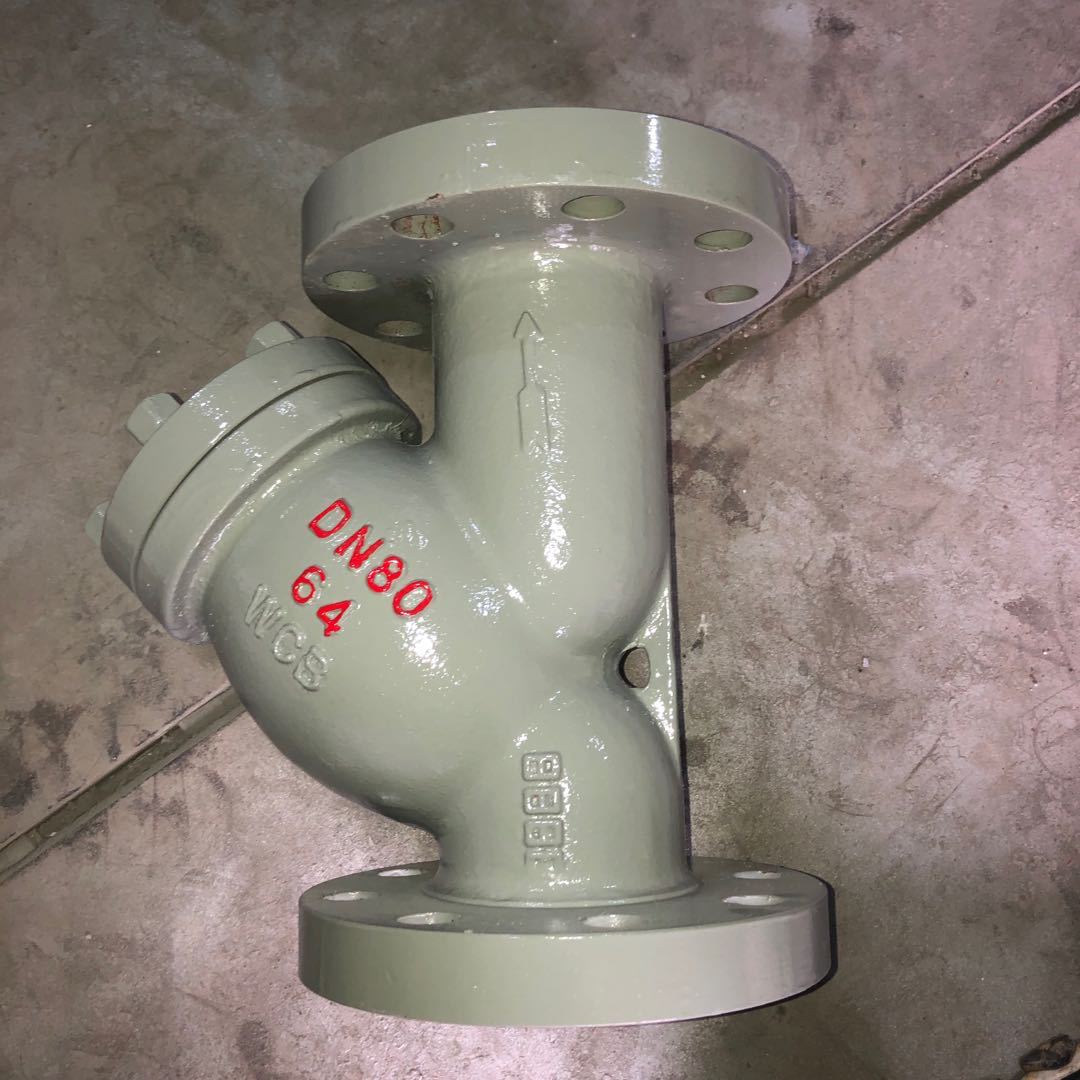 GL41H-16C国标铸钢Y型法兰过滤器水处理油除杂质高效过滤阀门厂家-阿里巴巴