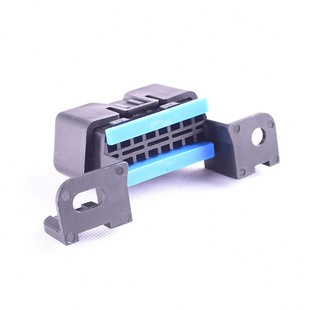 汽车线束连接器 汽车插接件 16孔OBD诊断接口护套 12110250-阿里巴巴