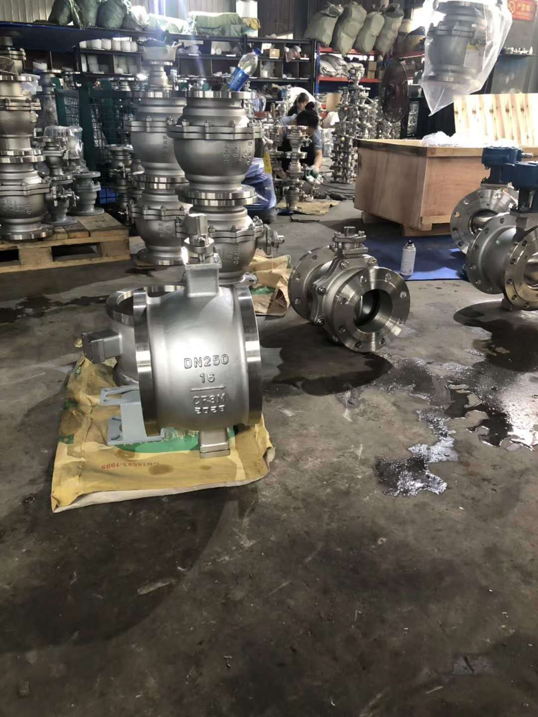 QV347H-16P DN200 不锈钢V型球阀 不锈钢V型固定球阀 温州球阀厂-阿里巴巴