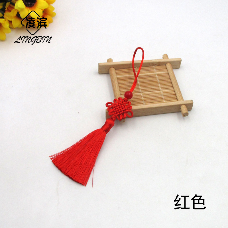 Line 7 6 Sets Of Fang Sheng Knot Wear Beads Tie Spike Small Bookmark U ...