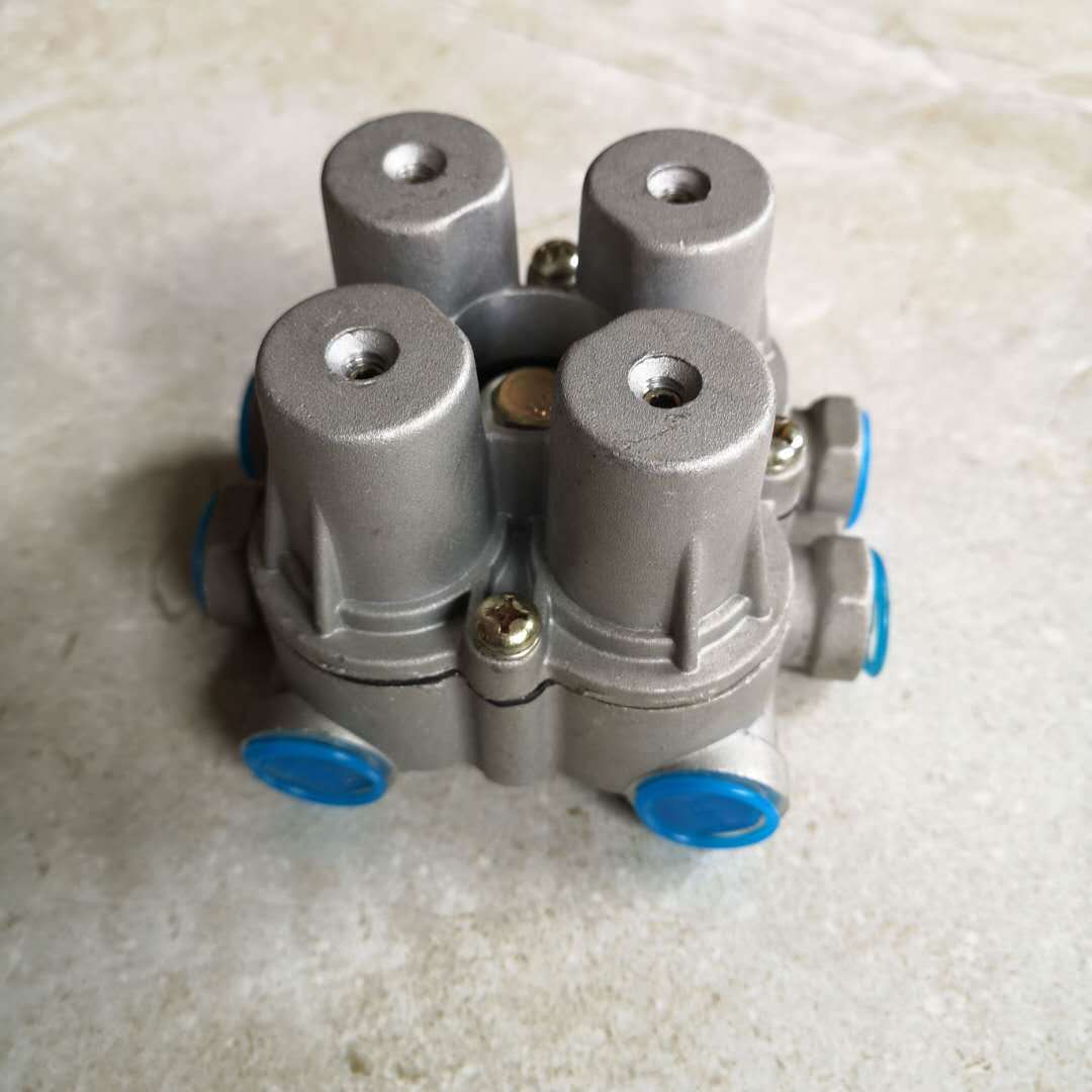汽车配件 四回路制动阀 四回路保护阀 刹车手控阀 汽车制动气-阿里巴巴