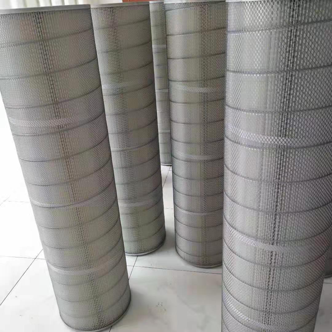 厂家供应 喷砂机风机除尘滤筒 粉尘过滤 PTFE覆膜除尘滤芯-阿里巴巴