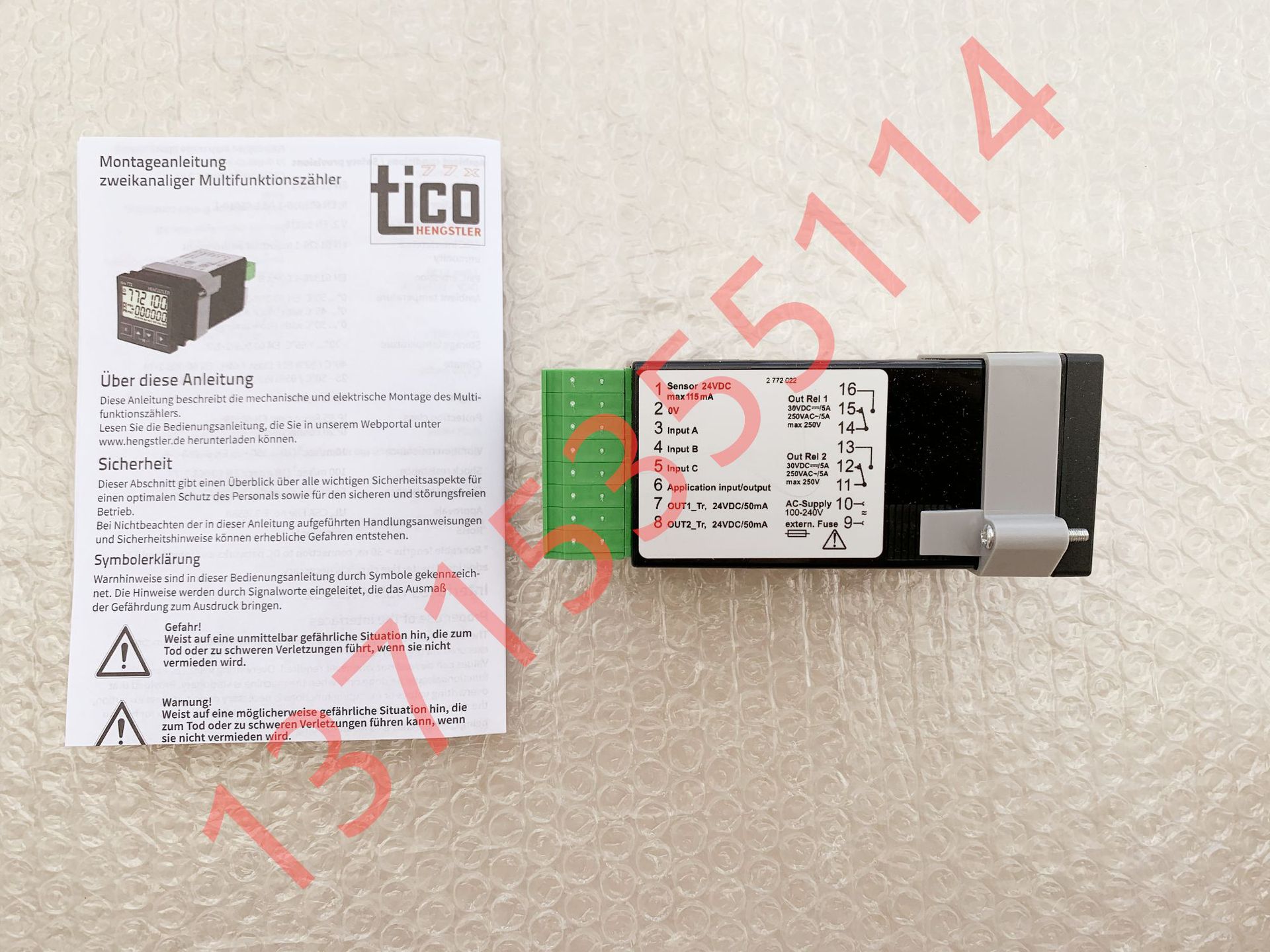 tico 772 0772442 计数器HENGSTLER亨乐士0 772 442 tico772-阿里巴巴