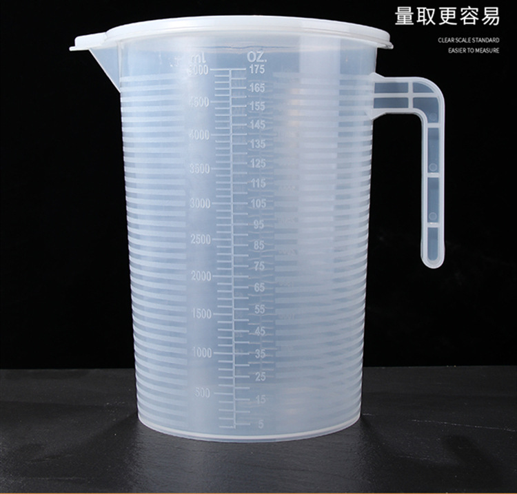 批发塑料量杯 5000ml量杯 加厚材质 双面刻度杯 pp量杯食品级量杯-阿里巴巴