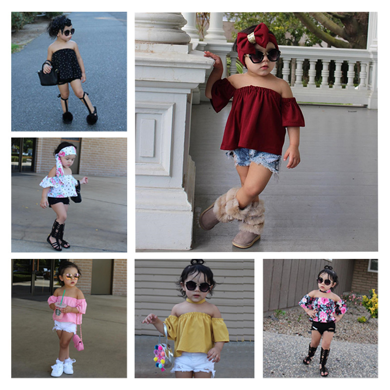 European and American fashion children's clothing ins popular girl's ...