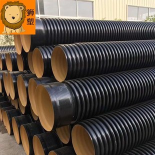 聚乙烯HDPE双壁波纹管 小区 下水排水波纹管DN500-阿里巴巴