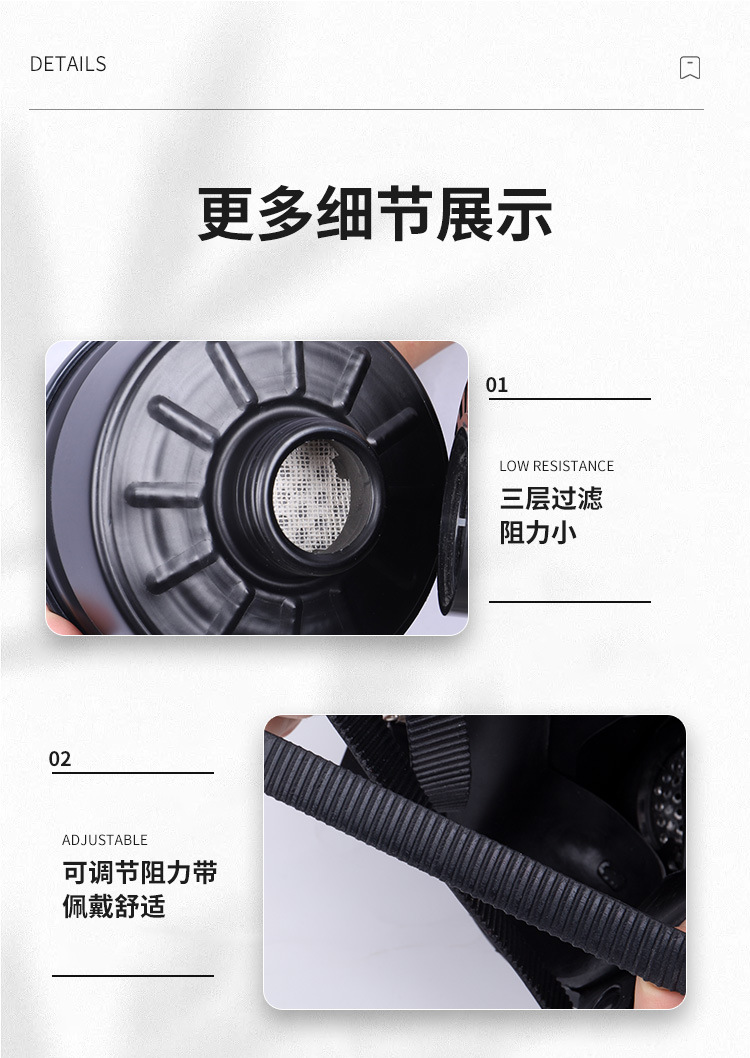 SF6防毒面具电力六氟化硫防毒全面具黑色大视野防毒全面罩橡胶邦-阿里巴巴