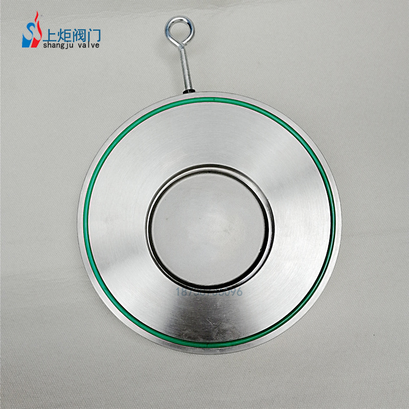 厂家现货不锈钢软密封对夹式止回阀 氟橡胶h74板式弹簧单瓣单向阀-阿里巴巴