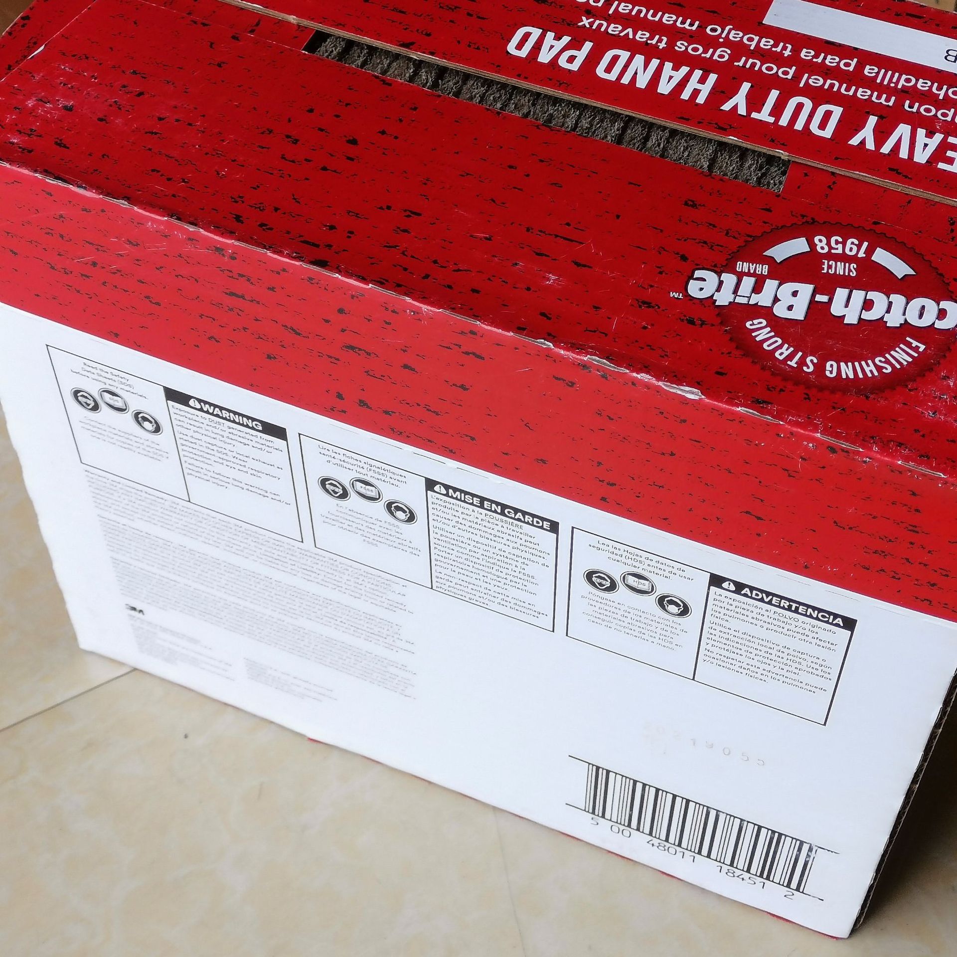 3M7440B工业百洁布Scotch-Brite Heavy Duty Hand Pad 7440B-阿里巴巴