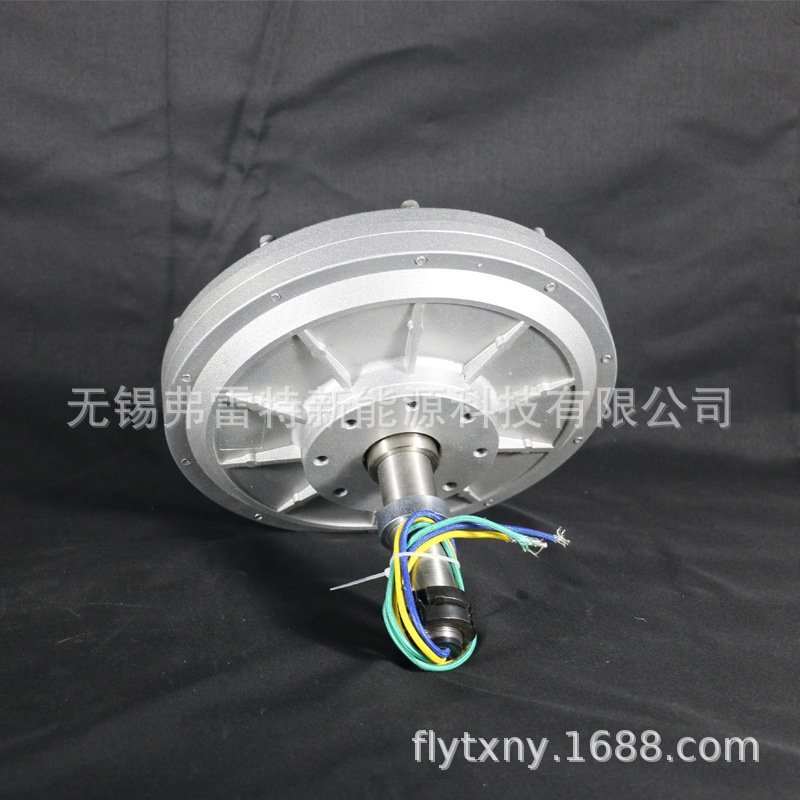 100 watt electric motor for vertical axis wind turbines, external rotor ...