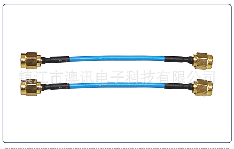SMA-JB2 接RG405线 射频同轴转接线 SMA弯式公头转SMA直式公头-阿里巴巴