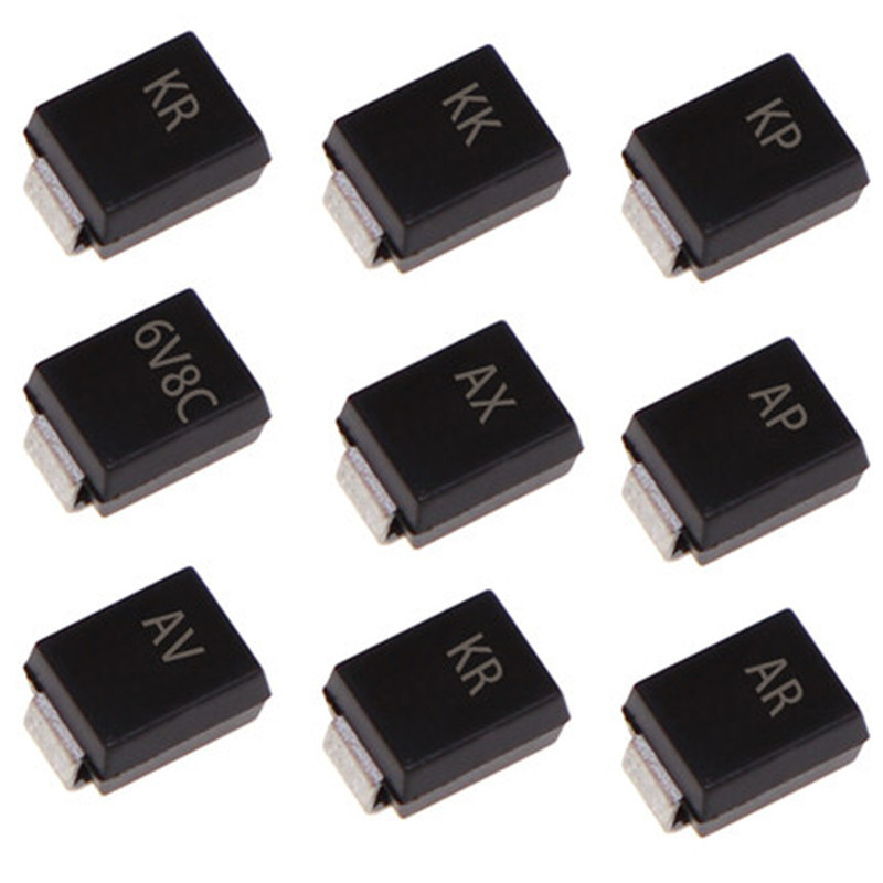 贴片TVS瞬变电压抑制二极管 SMAJ33CA 双向400W 贴片DO-214-阿里巴巴